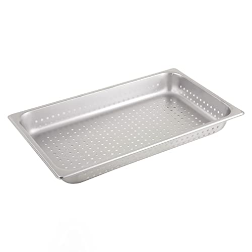 Winco Full Size 2-1/2" Pan Perf (NSF)