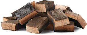 napoleon 67025 brandy barrel chunks smoker chips, multi