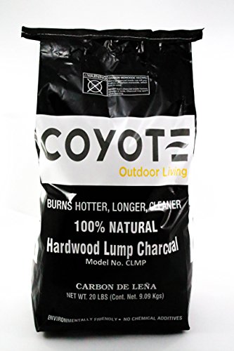 Coyote CLMP All natural lump charcoal - 20 lb bag (M-70)