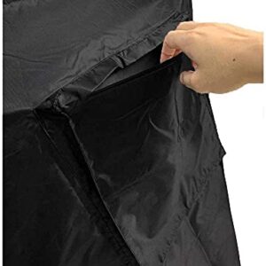 Bicherub Cooler Cart Cover 420D Waterproof Patio Rolling Deck Cooler Cover Fit for Most 80 QT Rolling Ice Chest 37 x 36 x 20in