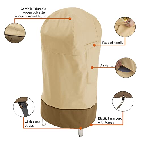 Classic Accessories Veranda Water-Resistant 24 Inch Round Barrel Smoker Cover