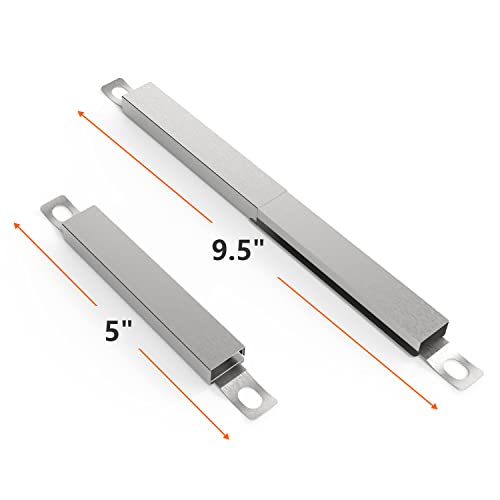 Grill Part Kit for Charbroil Advantage Series 4 Burner 463433016 463343015 463344015 463240015 Grills, Replacement for Char-broil 3/4/6 Burner Grill, Heat Plates Burners Crossover Tube Ignition