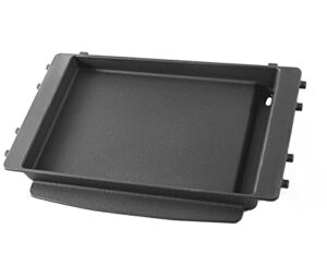 safbbcue cast iron griddle plate 7658 replacement parts for weber spirit e/s-210, e/s-220, e/s-310, e/s-315, e/s-320, e/s-330 series, weber b/c, weber genesis 1000-5000 gas grills -durable