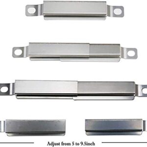 Votenli S47E(4-Pack) Repair Kit (16 15/16" Heat Plates) Replacement for Charbroil 463361017, 463673517, 463673017, 463376018P2, 463376117, 463275517, 463377117, 463673617, 463377017, 463347017