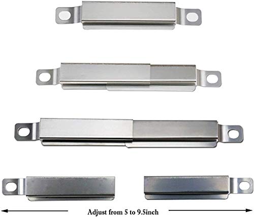 Votenli S47E(4-Pack) Repair Kit (16 15/16" Heat Plates) Replacement for Charbroil 463361017, 463673517, 463673017, 463376018P2, 463376117, 463275517, 463377117, 463673617, 463377017, 463347017