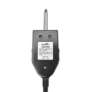 Stanbroil Power Cord with Thermostat Control for Electric Smokers and Grills