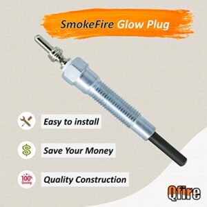 Qfire Glow Plug Compatible with Weber SmokeFire EX4/EX6/EPX6 Wood Pellet Grills,Silver