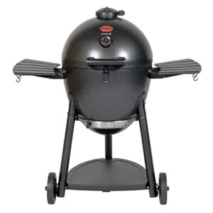 char-griller e16620 akorn kamado charcoal grill, graphite