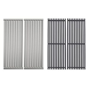 grilling corner cooking grid/grates replacement for charbroil 463241013, 463243812, 463243911, 463246909 gas