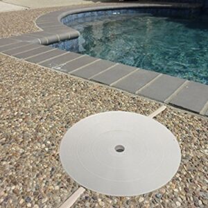 Aqualine 6" or 6 inch Gray Skimmer Pool Spa Deck Lid - Made 6 inches Across