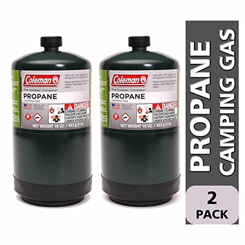 Propane Tank 2 Pack with Golden Lion Bonus: 2 Cleaning Towels Green 16oz