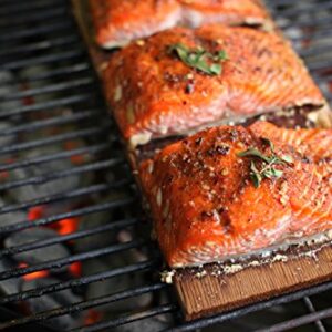 Wood Fire Grilling Co. Bulk 30 Pack Cedar Grill Planks - 5x11 for Salmon, Chicken, Fruits & Veggies