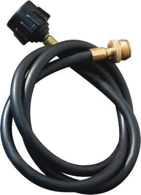 Camp Chef 5 Foot Bulk Tank Hose Adapter for use with disposable bottle regulators HRDSP