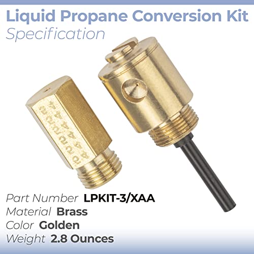 LPKIT-3/XAA LP Conversion Kit Natural Gas to Liquid Propane Replacement for Samsung