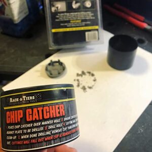 Rack-A-Tiers Chip Catcher, Magnetic Metal Chips Catcher, Metal shavings Catcher (84100)