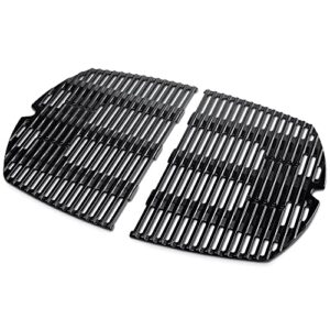 weber porcelain-enameled cast-iron cooking grates for q300/3000