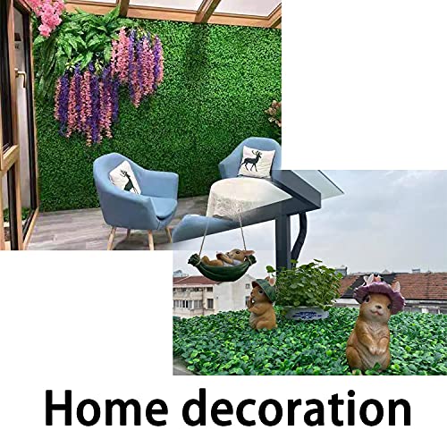 12pcs 24x16 inch Grass Wall Backdrop Greenery Garden Privacy Panels Screen for Outdoor Indoor Fence Backyard and Wall Decor, Realistic Artificial Boxwood Panels Topiary Hedge Plants (12pcs Set)