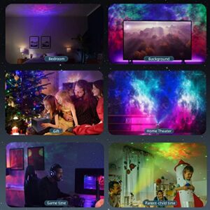 Inandon Aliensun Star Projector Galaxy Projector Starry Nebula Ceiling LED Lamp Night Lights Galaxy Light Projector with Remote Control voice interaction Timer gift for Kids Adults Birthdays Christmas