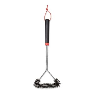 weber 18″ three-sided grill brush