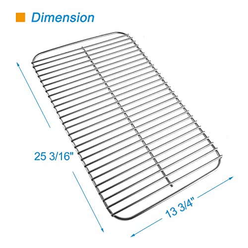 BBQration Replacement Kit for Char-Broil Classic 360 3-Burner, G320-0200-W1, G215-0203-W,463742418, Cooking Grate, Burner, Heat Plates Shield Tent, Crossover Tube