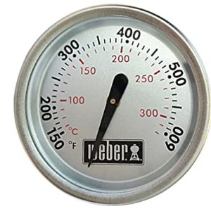 Weber 60540 Charcoal, Spirit, Q Grill Replacement Thermometer, 1-13/16" Diameter