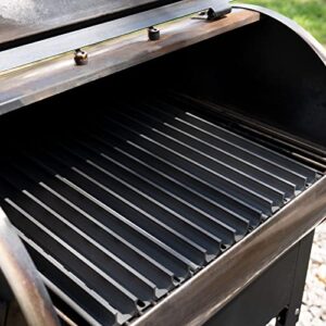 GrillGrate 13.75" GrillGrate Set of 3 (Interlocking) + Grilling Tool - Premium Replacement Grilling Grates for The Traeger Tailgater, Traeger Junior 20, Masterbuilt 560, and Any Grill 13.75" Deep