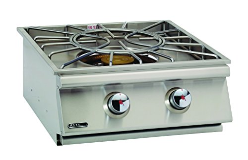 BULL 96000 Power Side-Burners, Stainless Steel