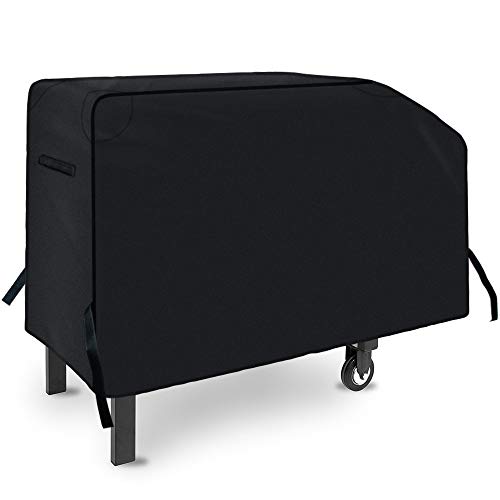 NEXCOVER 28 Inch Griddle Cover | for Blackstone 28 Inch 2 Burner Griddle Cooking Station | Waterproof Heavy Duty Gas Grill Cover | 600D Polyester Anti-UV Canvas Flat Top BBQ Cover with Support Pole.