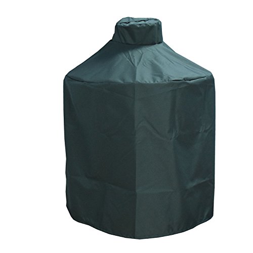 Mini Lustrous Cover for Large Big Green Egg, Heavy Duty Ceramic Grill Cover - Premium Outdoor Grill Cover with Durable and Water Resistant Fabric, Large