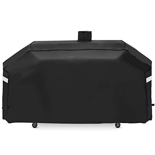 GC7000 Grill Cover for Smoke Hollow 4 in 1 Combo Grill PS9900 PS9900-SY18 47180T, Pit Boss Memphis Ultimate Grill Cover, 79 Inches BBQ Barbecue Cover, All Weather Protection