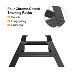 Electric Smoker Stand for Masterbuilt 30" and 40" Electric Digital Electric Smokers, MB20101114 Universal Leg Extension Kit Accessories for Masterbuilt 30inch/40Inch, Black