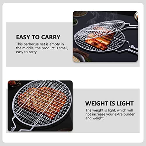 Ellennice Multi-purpose Grill, Portable Barbecue Accessories, With Detachable Handle, Suitable for Vegetables, Steak, Seafood Class, Very Suitable for Home or Outdoor Barbecue Tools