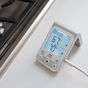 Lavatools OVT02 Element Digital Oven Thermometer for Oven, Grill, and Smoker Includes Dual-Sensor Stainless Temperature Probe