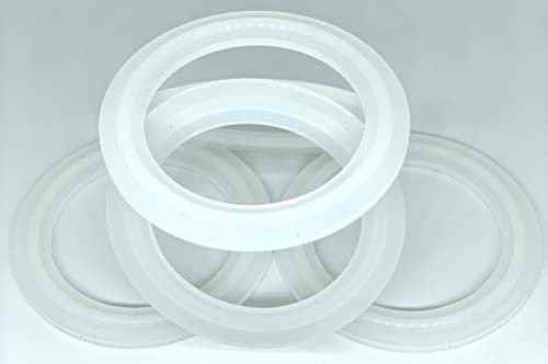 Bamkyait 711-4030 (4) 2" O-Ring Spa Hot Tub Heater Union Ribbed Gasket fit Balboa Gecko O-Ring 7114030B