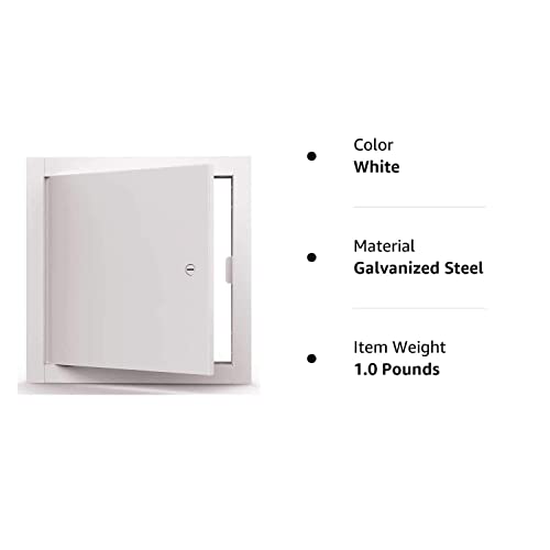 Acudor ED2424SCPC ED-2002 Metal Access Door 24 x 24, 26" Height, White