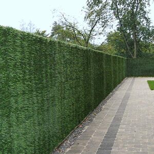 True Products S1010D Evergreen Artificial Conifer Hedge Plastic Privacy Screening Garden Fence 1m High x 3m Long, Green, 4 kg