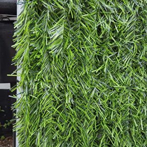 True Products S1010D Evergreen Artificial Conifer Hedge Plastic Privacy Screening Garden Fence 1m High x 3m Long, Green, 4 kg