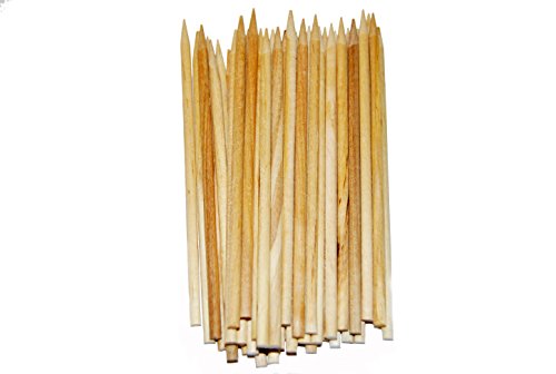 Perfect Stix WRS045SP-1000 Pointed Wooden Semi-point Skewers 4.5" x 11/64" (pack of 1000)