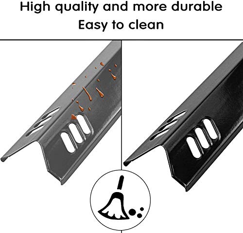 Hisencn Replacement Burner Tube, Heat Plate Repair Kit for Dyna Glo DGF510SBP, Home Depot Dyna Glo 5 Burner DGF493BNP, Backyard GBC1449-C, Better Homes & Gardens, Uniflame Gas Grill Models