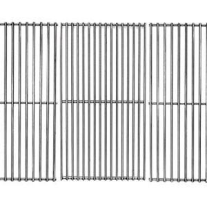 Votenli S6301C (3-Pack) 18 3/4" Stainless Steel Cooking Grid for BBQ Tek GSC3219TA, GSC3219TN, Master Forge B10LG25 Members Mark B09SMG1-3F, B09SMG-3, BQ05046-6, BQ05046-6A, BQ06042-1 Grill