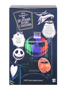 gemmy nightmare before christmas led projection light jack skellington wave