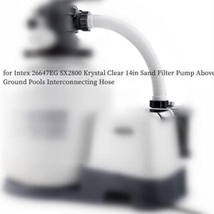 ChangTa Pool Filter Pump Hose11388 for Intex 26675EG QX2100 Krystal Clear 14 Inch Sand Filter Pump & Saltwater System Interconnecting Hose