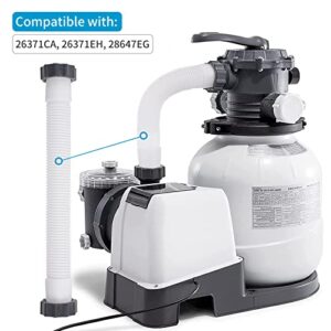 ChangTa Pool Filter Pump Hose11388 for Intex 26675EG QX2100 Krystal Clear 14 Inch Sand Filter Pump & Saltwater System Interconnecting Hose