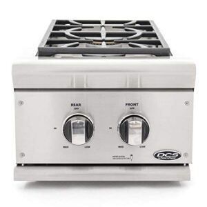 dcs built-in double side burners (71136) (bgc132-bi-n), natural gas