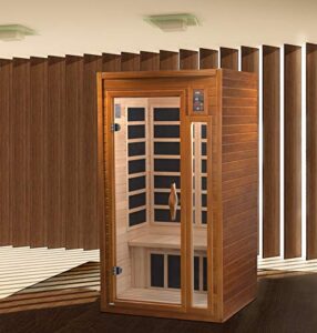 2021 dynamic barcelona elite dyn-6106-01 ultra low emf (under 3 mg) far infrared sauna – curb side delivery