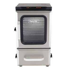 dyna-glo dgu732sde-d 30″ digital bluetooth electric smoker, silver