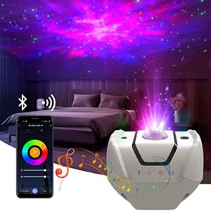 Star Projector, Galaxy Projector for Bedroom, with Bluetooth, Smart App, Alexa Voice Control , Starry Lamp for Kids Adults Bedroom Decoration Birthday Party