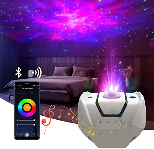 Star Projector, Galaxy Projector for Bedroom, with Bluetooth, Smart App, Alexa Voice Control , Starry Lamp for Kids Adults Bedroom Decoration Birthday Party