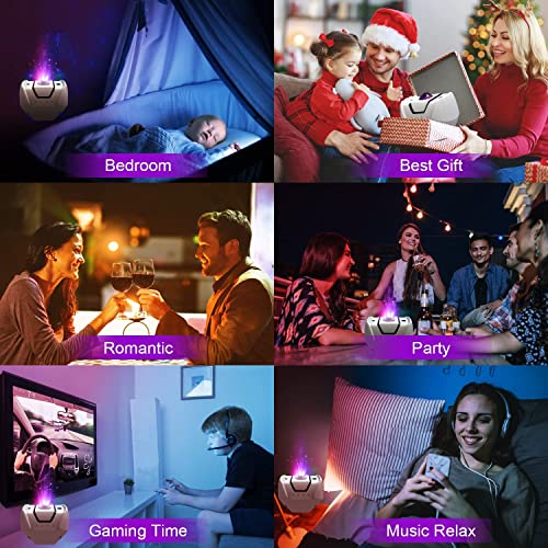 Star Projector, Galaxy Projector for Bedroom, with Bluetooth, Smart App, Alexa Voice Control , Starry Lamp for Kids Adults Bedroom Decoration Birthday Party