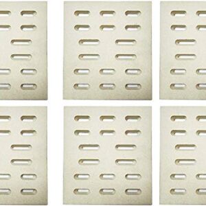 Replace parts Ceramic Radiant Flame Tamer Heat Plate Replacement for Bakers and Chefs, Grand Hall, Members Mark，SAMS Club Gas Grills 6-Pack